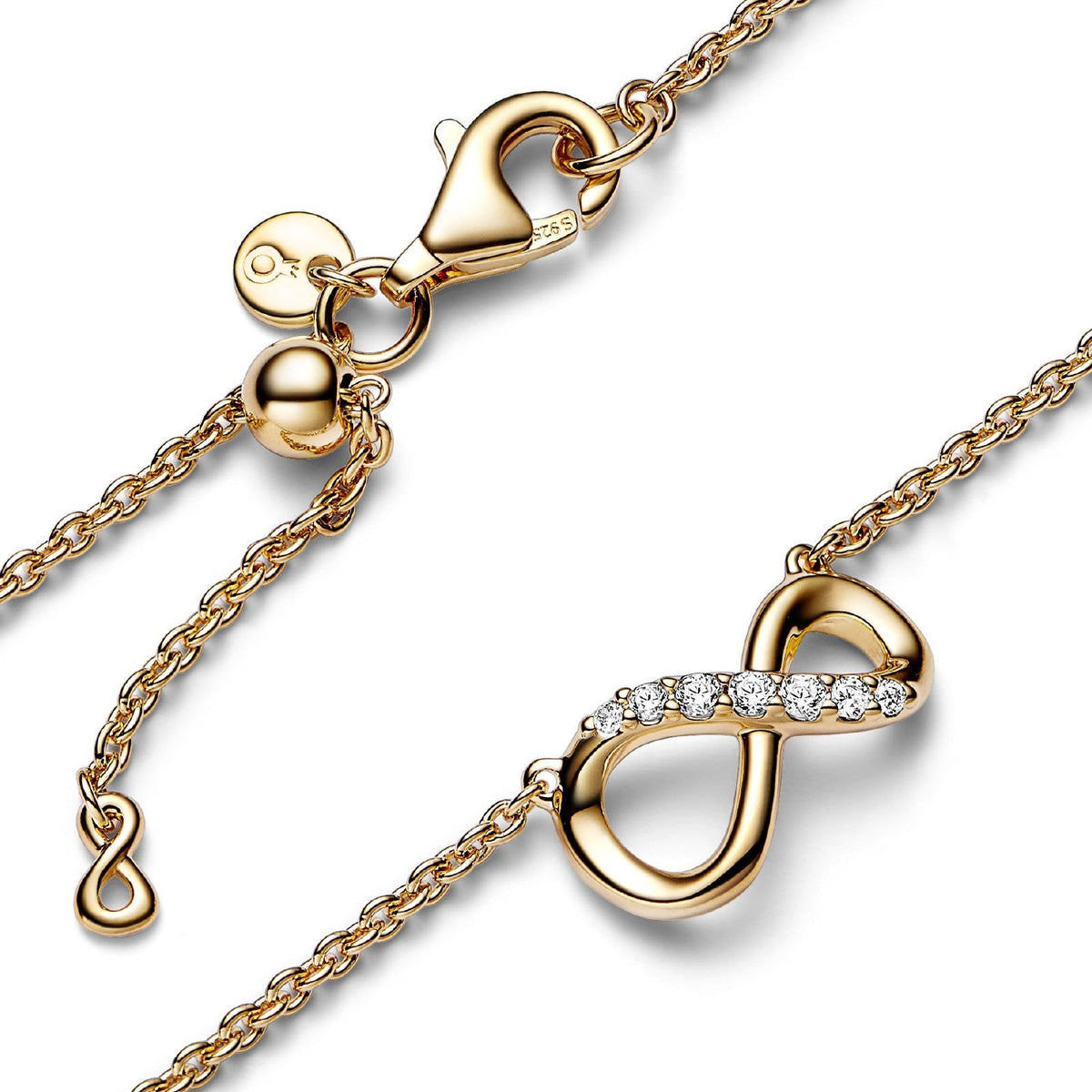 Collana Pandora da donna in esclusiva lega metallica con placcatura in ...